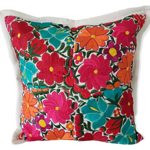The Little Pueblo | Accents | Mexican Pillow Cover Oaxaca Handmade ...